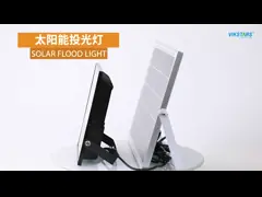 Lighting Protection LED Solar Flood Light 5730 Cold White IP66 For Park