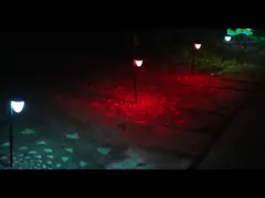 Constant / RGB Solar Powered Garden Lights Waterproof For Decoration