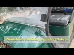 Folding Golf Cart Accessories Windshield Retaining Clips Rubber Portable
