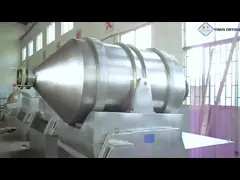 SS316 Industrial Powder Mixer Equipment 30Kw Two Dimensional For Chemical