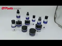 Screw Cap Empty Cosmetic Bottles Cylinder PET Plastic Sealing Type