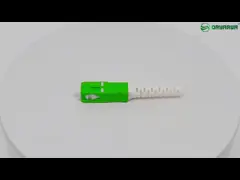 4.0mm SC Single Mode Fiber Connector Duplex Square Long Boot