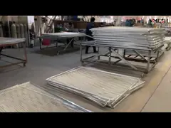 Decorative Expanded Metal Mesh Suspended Ceiling Anodized Aluminum 1060