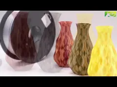 Matte PLA 3d Printer Filament 250g 1.75mm Dia Biodegradable Vacuum Packing