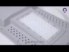 Lithium Battery Solar LED Street Light 160Lm/W 50W Aluminum Alloy Wide Angle