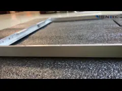 Silvery Anodized Aluminum Solar Panel Frame 6063 / 6061 With Finished Machining