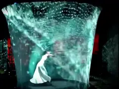 3D Holographic Screen Mesh 360 Degree Transparent For Fashion Show
