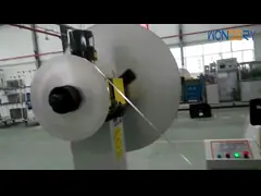 Aluminum Radiator Fin Machine Wavy 0.08mm Thickness High Speed PLC Control