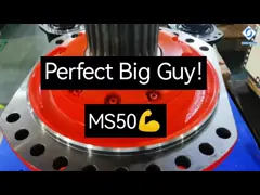 High Torque Poclain Hydraulic Motor Smooth Running Radial Piston Type