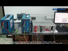 Microcomputer Protection Relay Testing 100A Output Dual Core CPU