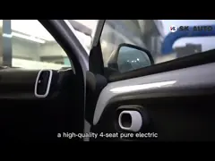 Smart Mini EV Cars 100km/H 29Kwh Battery IP67 Four Seat High Safety