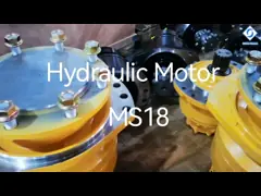 Steel Orbit Hydraulic Motor Radial Piston Shaft Single / Double Speed