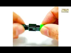 Flame Retardant Optical Fiber System Patch Connector FC Low Loss