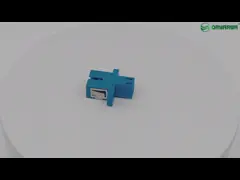 Flange Simplex Hybrid Fiber Adapter Multimode LC To SC IEC613000