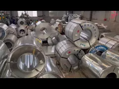 Hot Rolled Galvanized Steel Coil Spangle Coating Slit Edge ST37