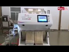 Intelligent CCD Color Sorter 126 Channels High Precision For Coffee Beans