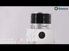 3D LiDAR Scanning System HIgh Accuracy Aluminum Alloy For Topography