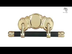 Coffin Swing Handle Silver High Polished Plastic African Style