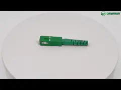 Duplex Single Mode Fiber Connector 4.8mm SC Long Boot For Patch Cable