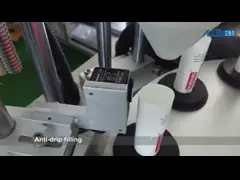 Plastic Tube Filling Sealing Machine 20 Pcs/min Ultrasonic Semi Auto For Toothpaste