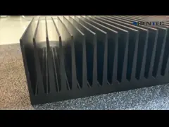 Anodized Aluminum Heatsink Extrusion Profiles Safe Natural For Radiator