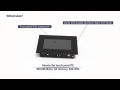 Embedded Industrial Touch Panel PC RK3288 1024 X 600 IP65 Thin Bezel