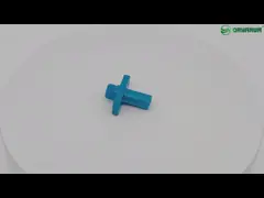 Blue Hybrid Fiber Adapter Interchangeable Singlemode / Multimode