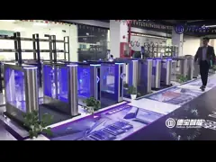 Swing Access Control Turnstile 0.2S Bi Directional Intelligent For Office