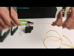 Single Core Optical Fiber Cable Multi Purpose Distribution Fire Retardant