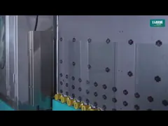 Vertical Insulating Glass Production Line IGU Washing 45m/min PLC Control