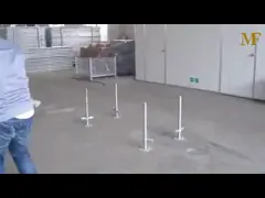 Q345 Scaffold Screw Jack Adjustable Flower Base Hollow Roll Threaded