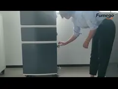 Microcomputer Control Mobile Fume Extractor 750M3/H For Laser Cutting