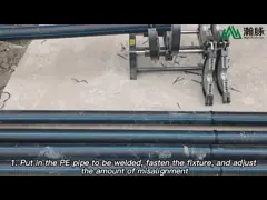 PE100 HDPE Water Supply Pipes Weather Resistant Black Blue For Water Draining