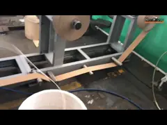 Automatic Paper Handle Making Machine 5kw High Speed For Handbag