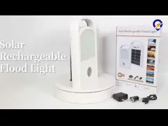 Outdoor Solar LED Street Light Flood 100W Rechargeable Hanging