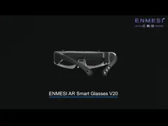 HDMI AR Smart Glasses 41 Deg FOV 3D Head Mounted 1920 x 1080 Lightweight