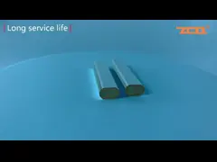 Silver Plated Laser Spare Parts Quartz Flow Tubes Double Bore High Precision