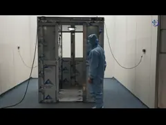 Sanitizing Cleanroom Air Shower 3 Side Blowing SUS304 For Rapid Disinfection