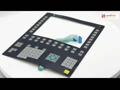 Industry Tactile Membrane Switches Keypad 3M Adhesive PET Thin Soft