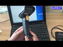 Handheld 1D 2D Barcode Scanner POS Wireless For Warehouse Inventory