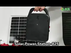 25W Solar Home Lighting System Mobile Charging Portable LED IP55