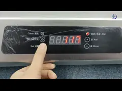 Two Persons Sole Cleaning Machine SS304 Automatic With Handrail