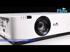 Video Educational Projector 3LCD 4300 Lumens Wireless For Classrooms