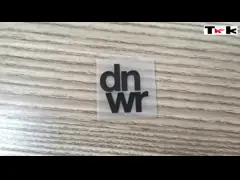 3D Heat Transfer Clothing Labels Silicone Printing Excellent Craftwork Durable
