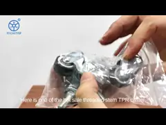 Small Furniture Casters TPR 1.5 Inch Directional Quiet For Cabinet