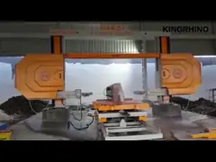 Casting Iron Stone Cutter Machine 11kw Heavy Load CNC Control
