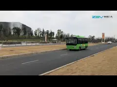 Automatic Electric City Bus 24 Seats 6.6M 122.2Kwh With Lithium Battery