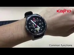 Touch Screen SIM Card Smart Watch 1.32 Inch 260mAh IP68 Pedestal Charging