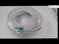 Cordón de parche de fibra óptica de modo único 50 M Länge PVC niedrige Verlustrate