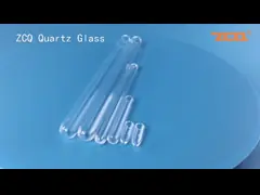 Glass Quartz Capillary Tube Sealed Round / Flat Bottom High Temperature